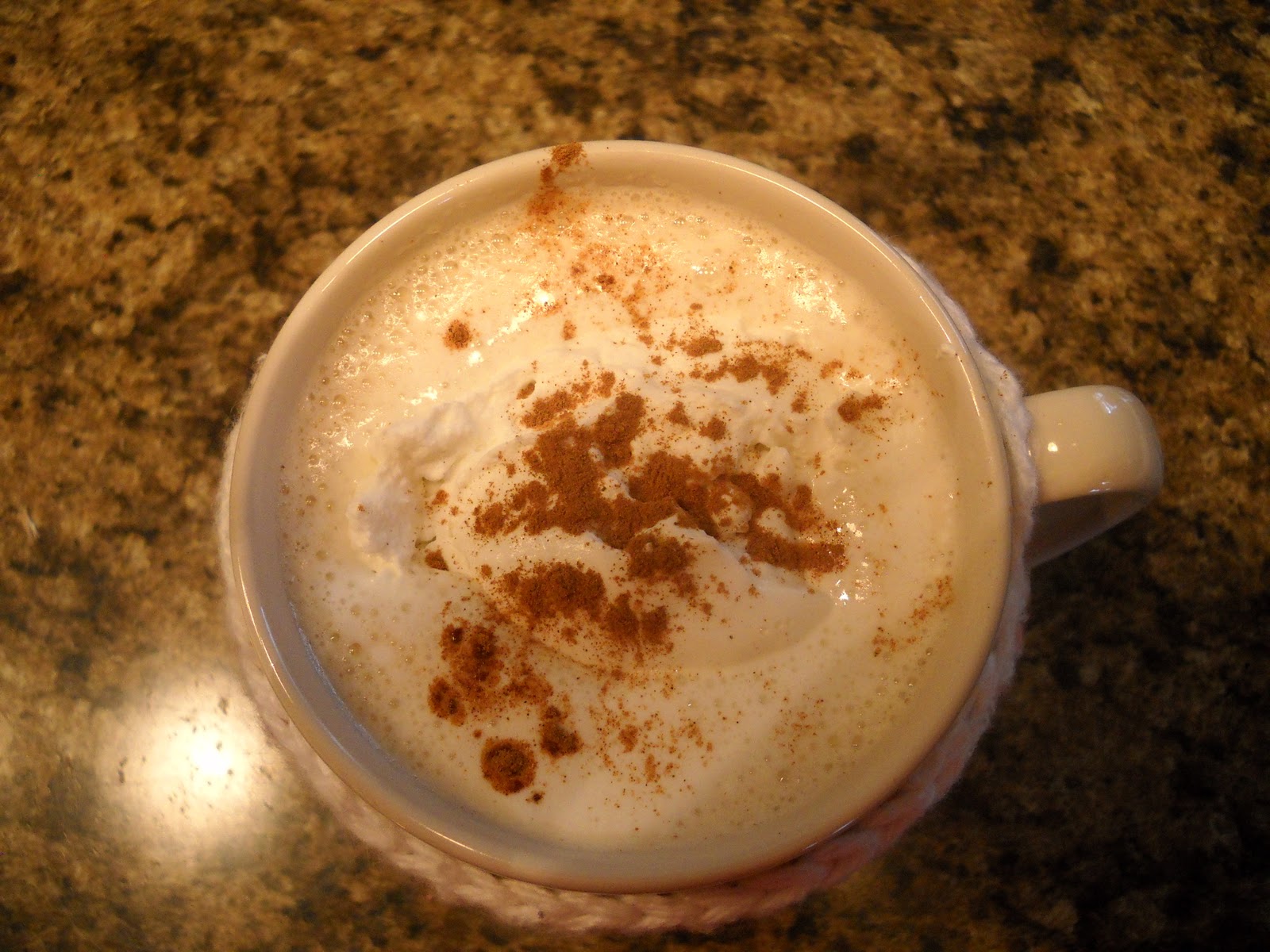 Pretty Itty Bitty: Chai Recipe and a Mug Cozy