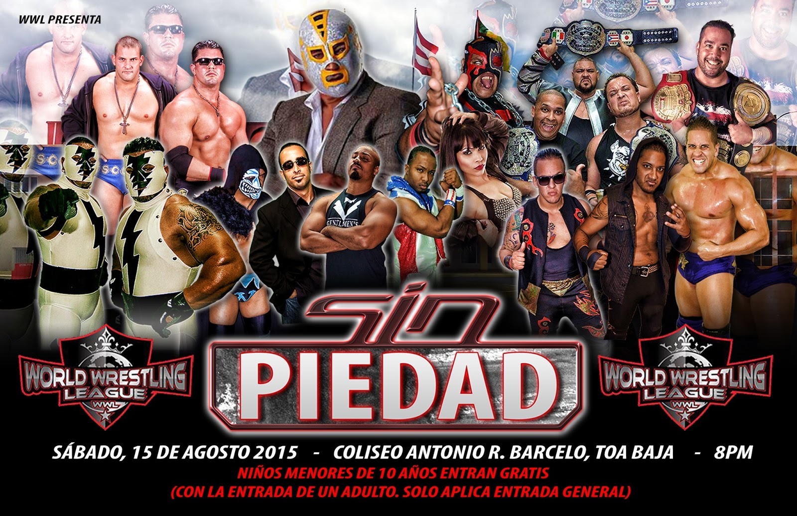 El Clutch Deportivo: Sólidas carteleras de Lucha Libre presentan la WWC ...