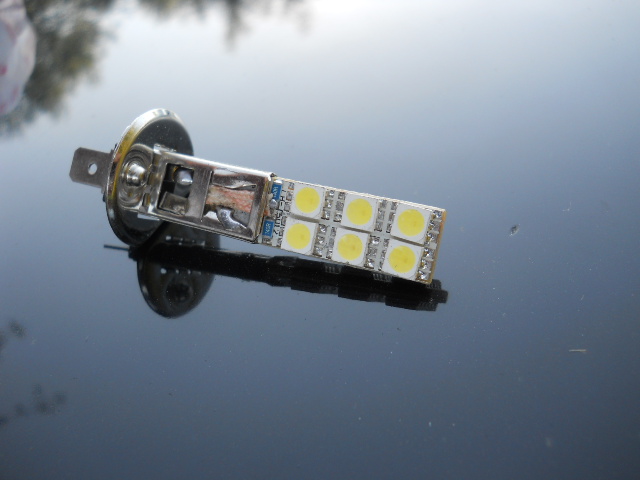 TUNINGCOX: bec H1 cu 12 smd la set de 2 buc lumina alb xenon