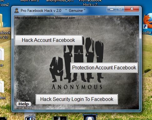 pro facebook hack v 2.0 genuine by hacker zmaim anonymousgolkes