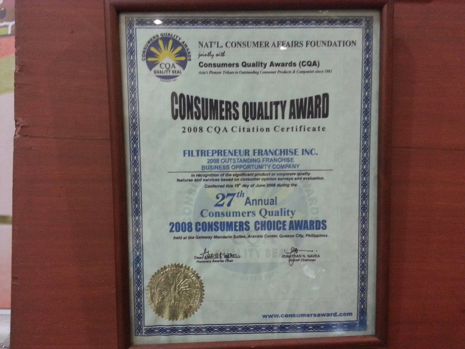 Master of Siomai Franchise Food Cart atbp.: Legalities