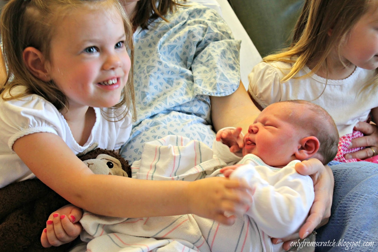 Only From Scratch: Introducing Baby #4: A Birth Story