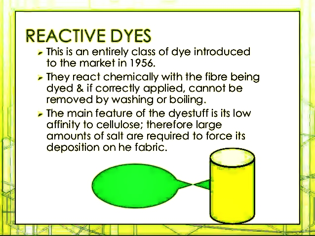 Textile Technology Info: Reactive dye:Vinyl Sulfone dyes, also known as ...