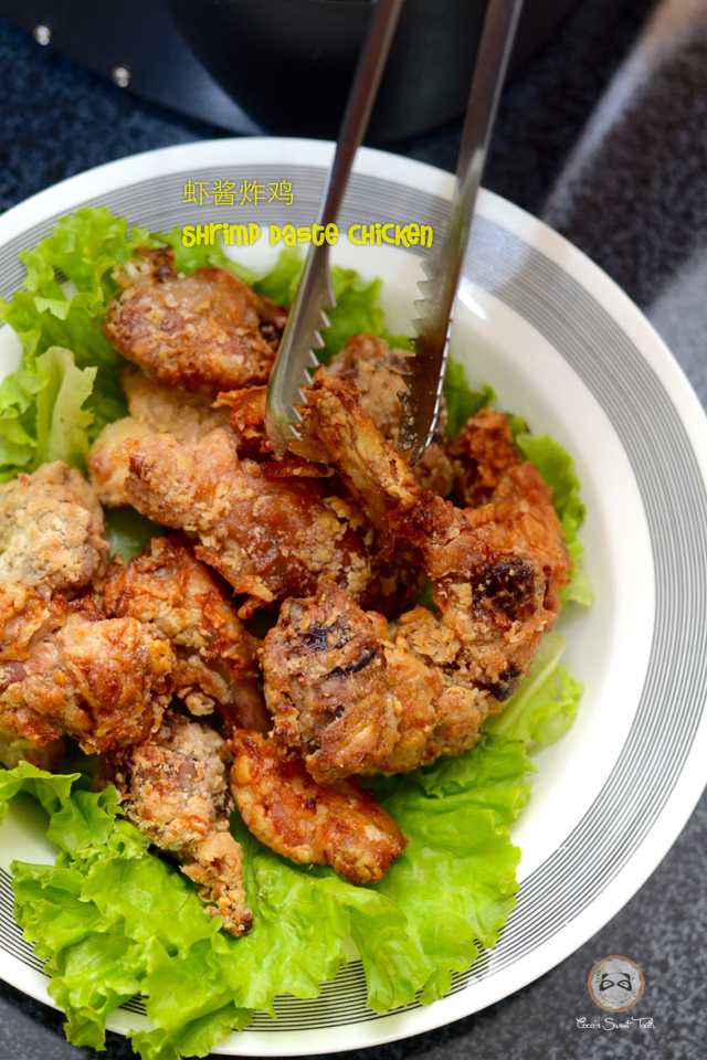 Coco's Sweet Tooth ......The Furry Bakers: 虾酱炸鸡 Shrimp Paste Chicken