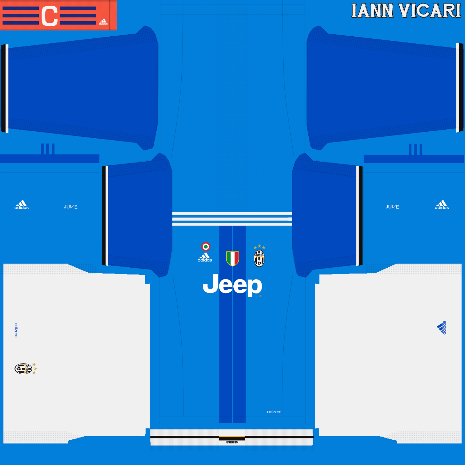 Kits PES2017 ps3: Uniformes Juventus pes ps3