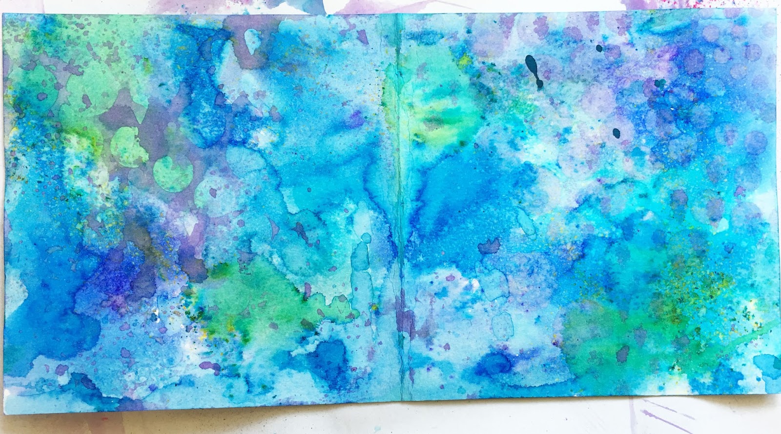 Stencil-Art: Purple Rain