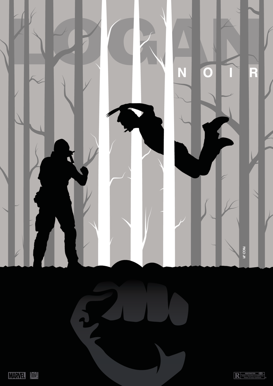 Poster Alternativos por Rico Jr. | Imagens - Tropa Dercy