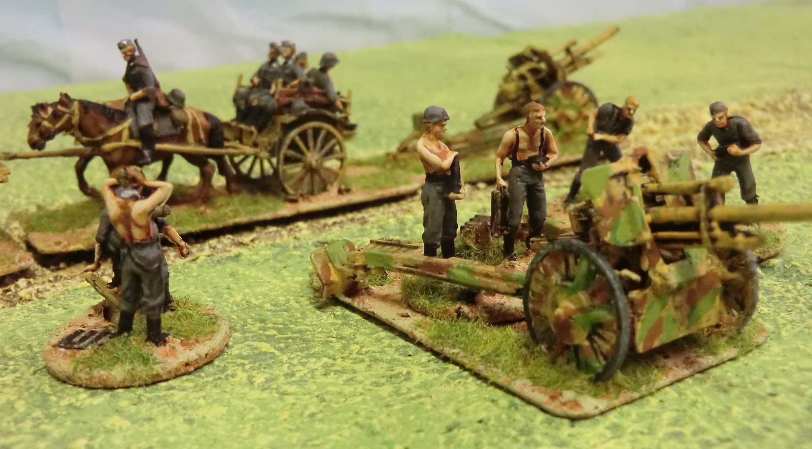 Not just old school wargaming: World War Two 20mm German Support ...