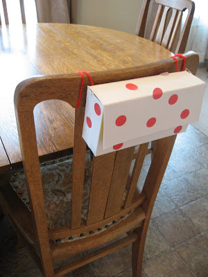 Almost Unschoolers: Cereal Box Valentine Chair Backers