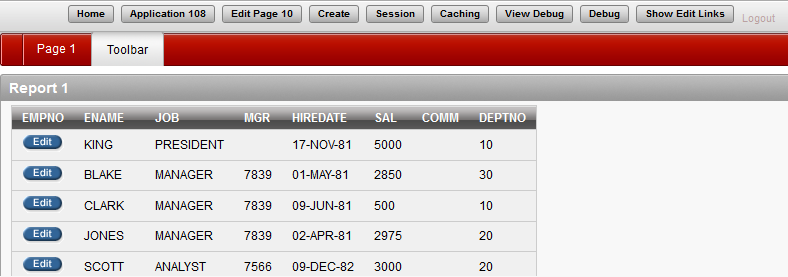 Moving the APEX Developer Toolbar