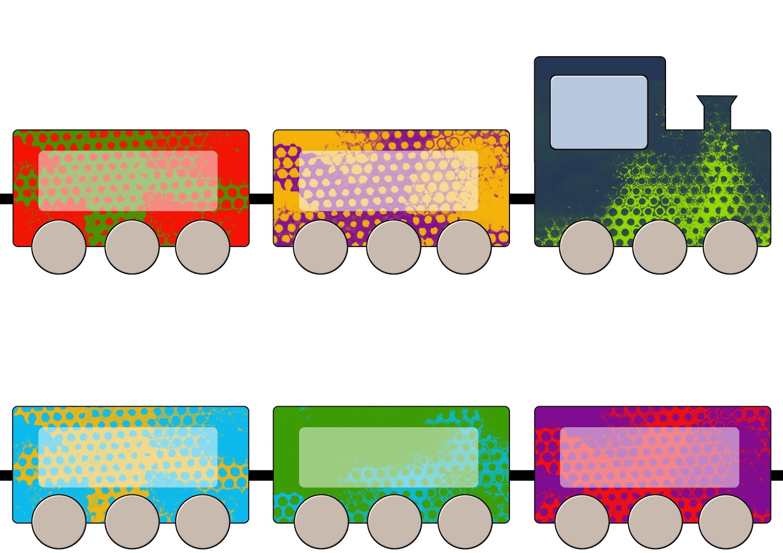 C'est quand l'école??? Notre train du temps [#DIY] [#PRINTABLE]