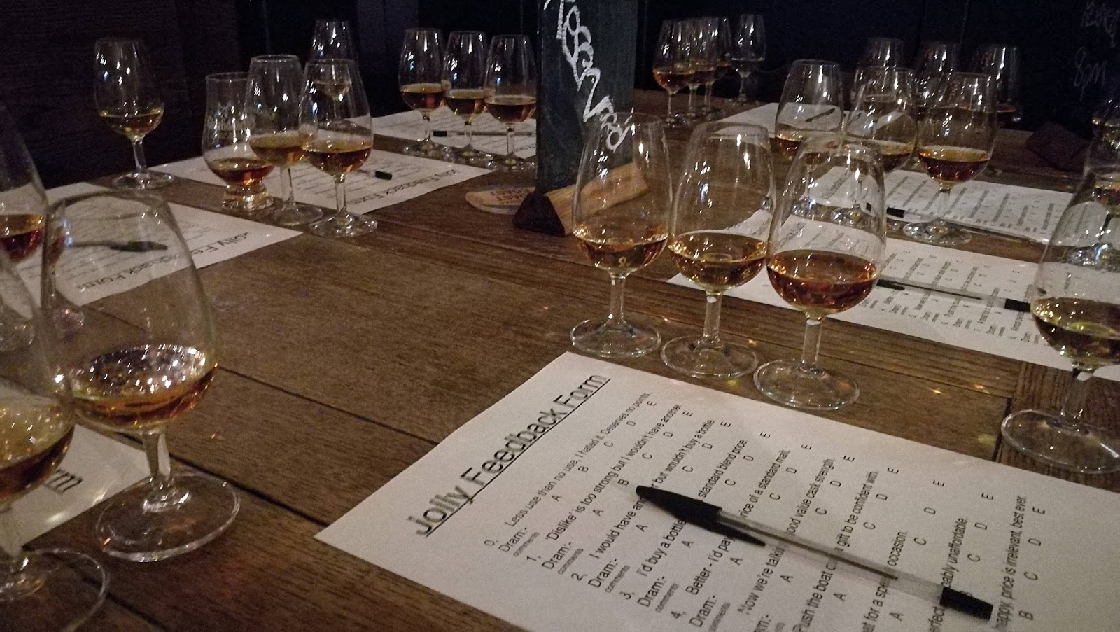 Jolly Toper October 2016 Tasting