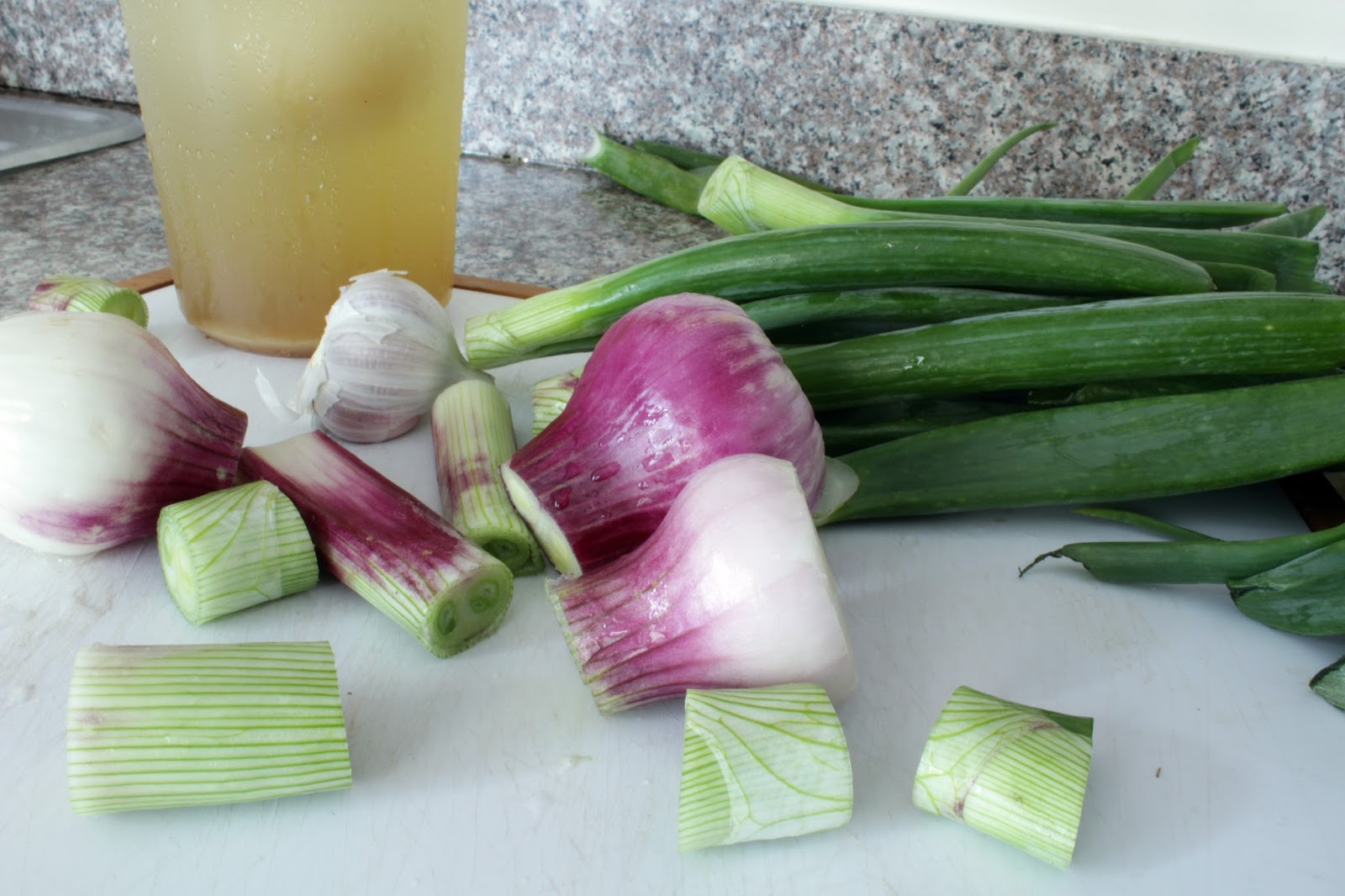 Simply Spring and Simply delicious (Spring onion soup) - My Sh*tty Kitchen