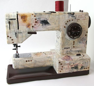 BOUTIQUE CHEZ AUDREY: Sewing Machine decorations