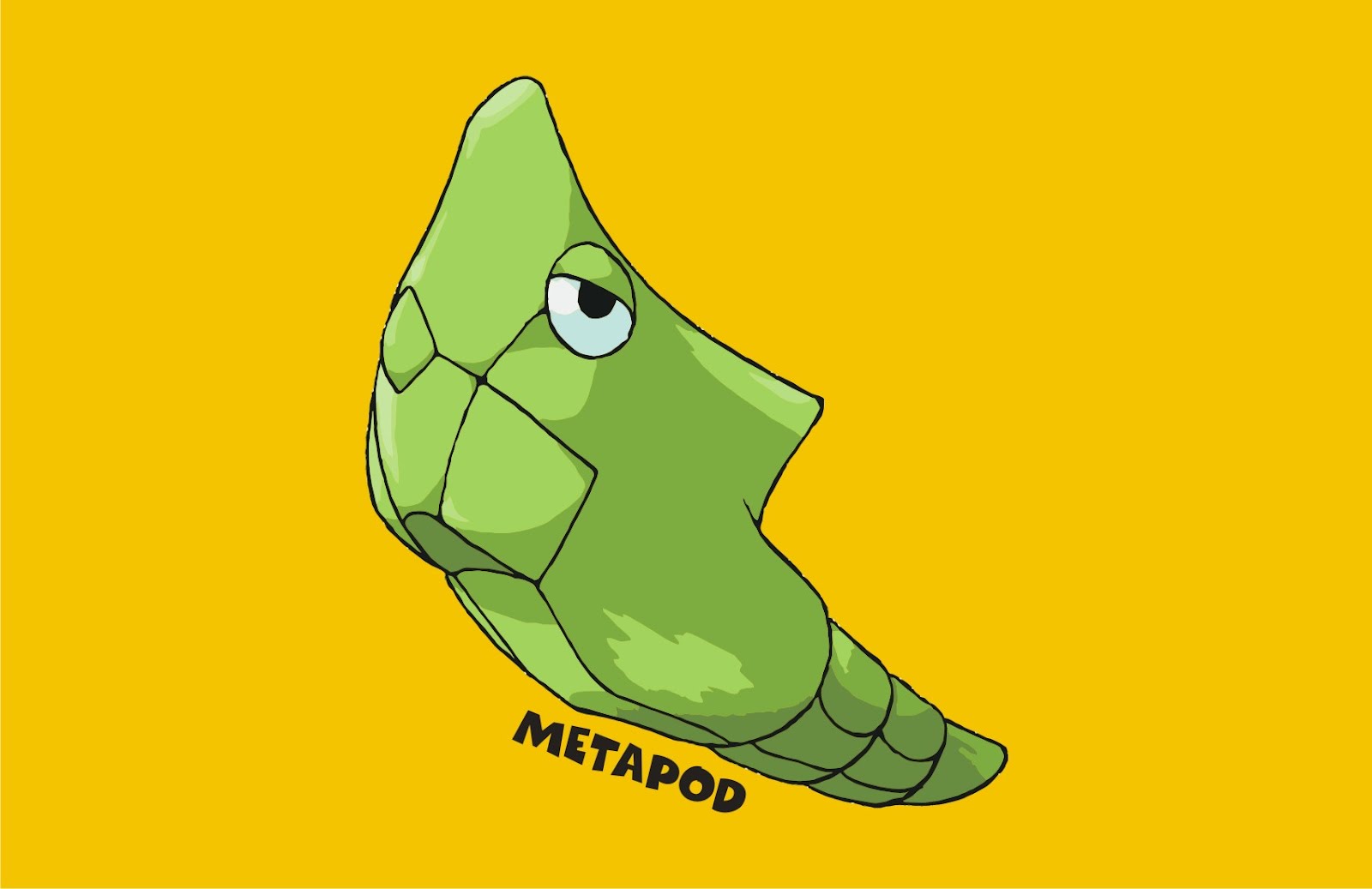 Pokemon Metapod Pokemon | Vector Game