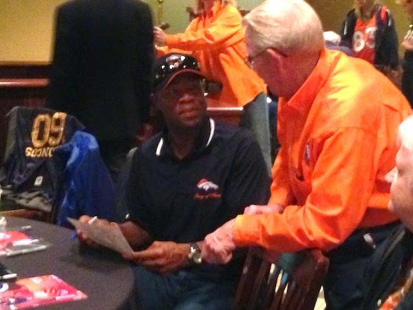 Rick Upchurch at the DBQC – Denver Broncos Quarterback Club