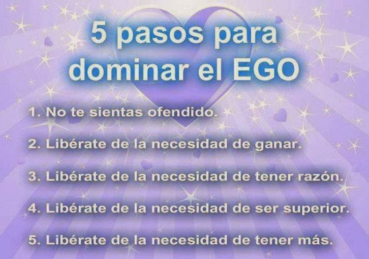 LUNA ENERGETICA!!: LA MEJOR MANERA DE DOMINAR EL EGO