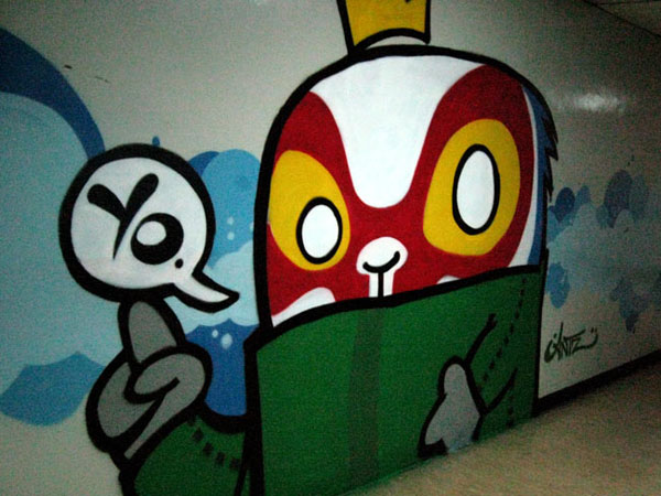 Street Art : 30 Amazing Wall Murals | Mow Design | Graphic Design Blog