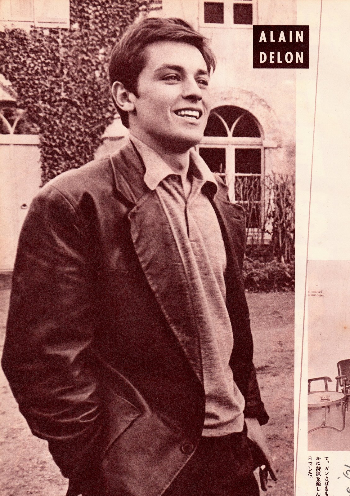 A VERY LUSH BUDGET: ALAIN DELON: MORE ALAIN from my own collection