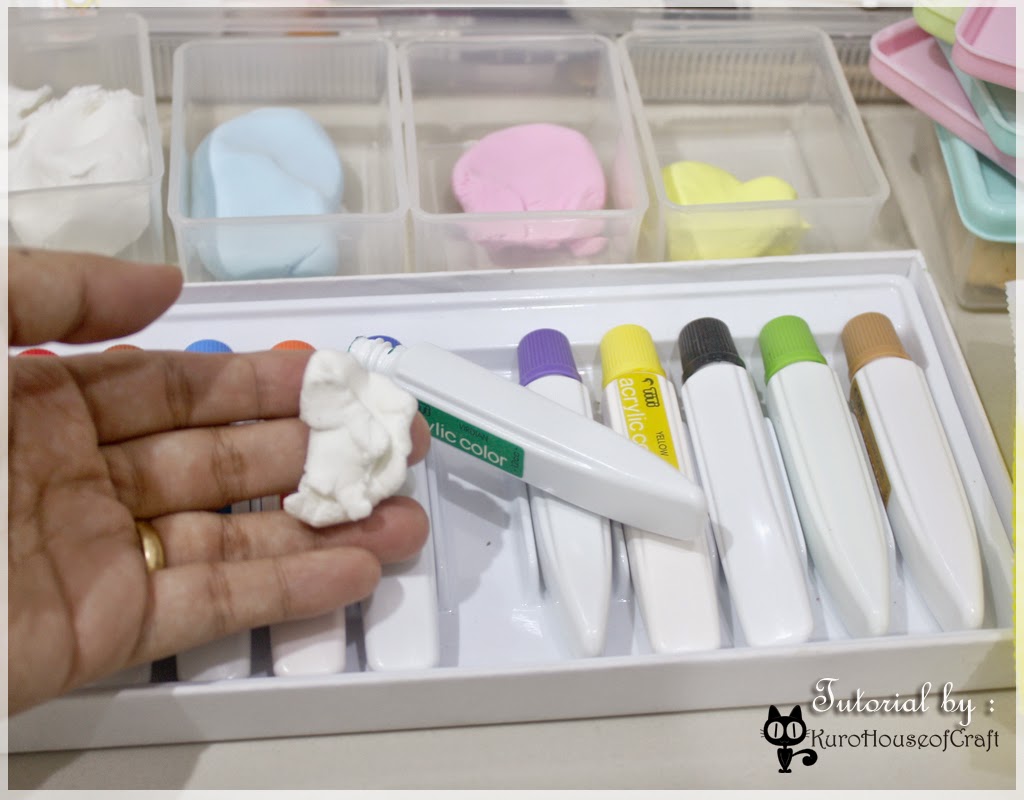 KuroHouse of Craft: Tutorial Sakura Light Weight Clay (Airdry Clay ...