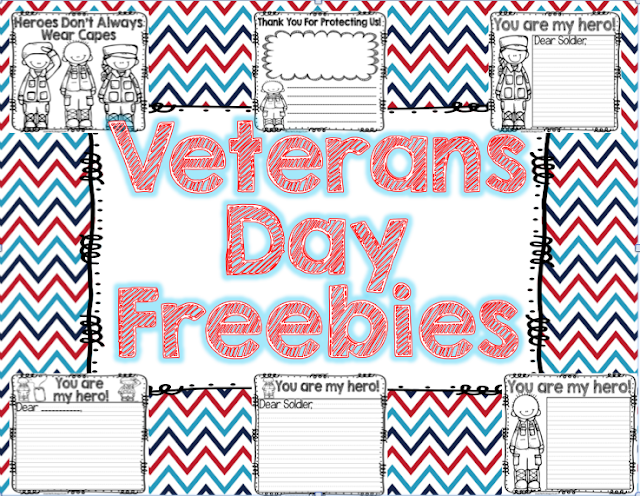 Freebielicious: Veterans Day Freebie for Little Learners