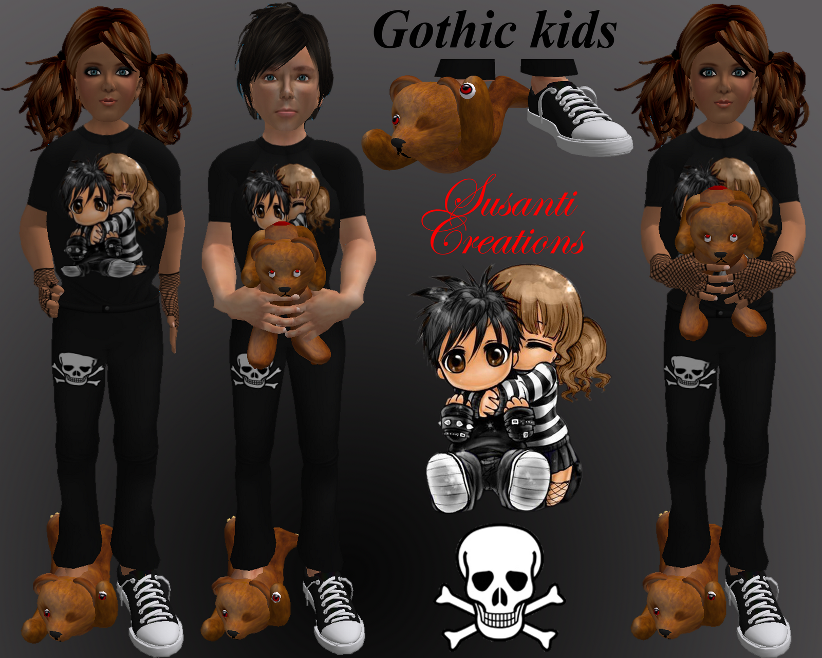 Susanti Creations: Gothic kids