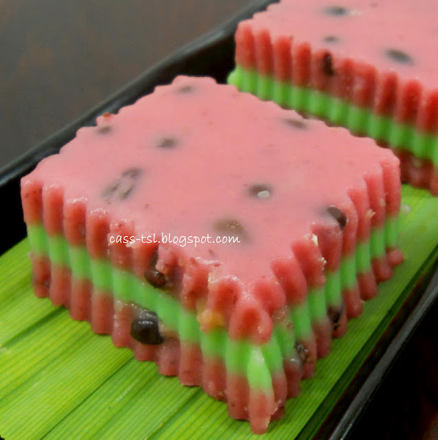 ** 搵到食 **: 甜薯红豆糕 Sweet Potato Red Bean Layered Kuih