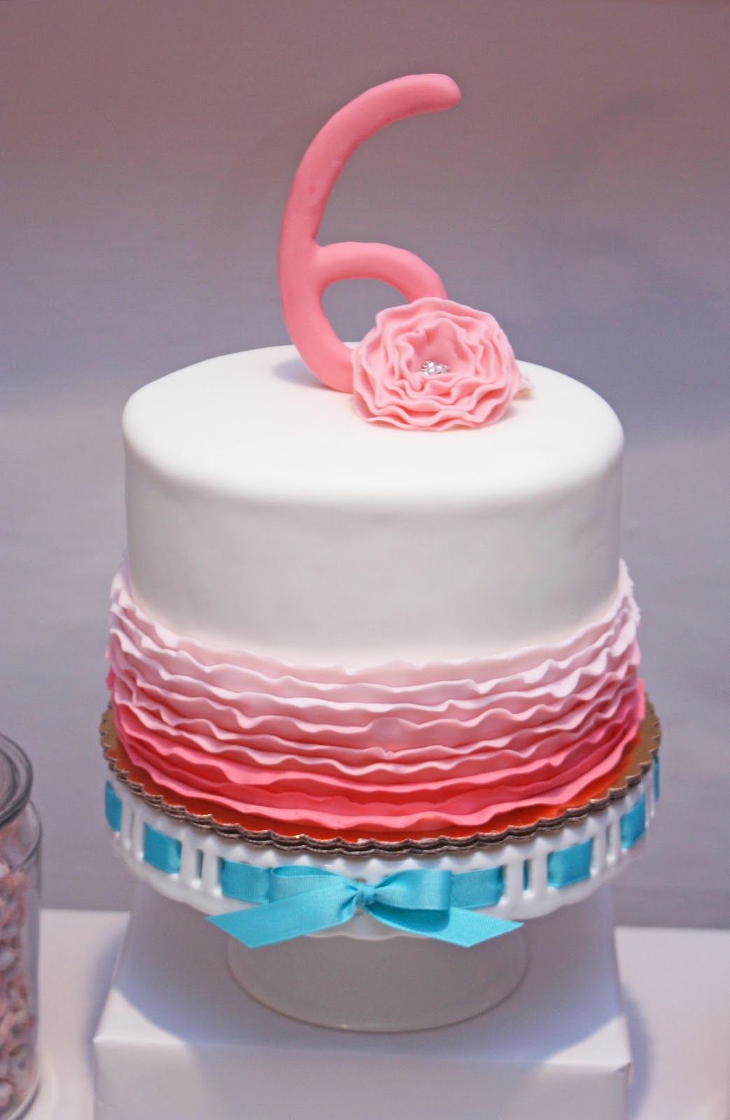 5M Creations: Baking Birthday Party- Pink & Aqua Dessert Bar & Pink ...