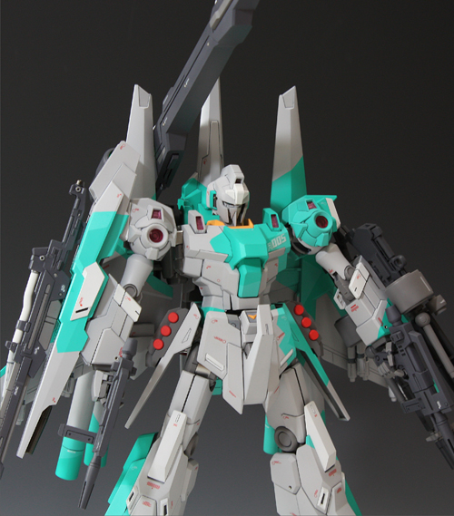GUNDAM GUY: MG 1/100 RGZ-95C ReZEL - Customized Build