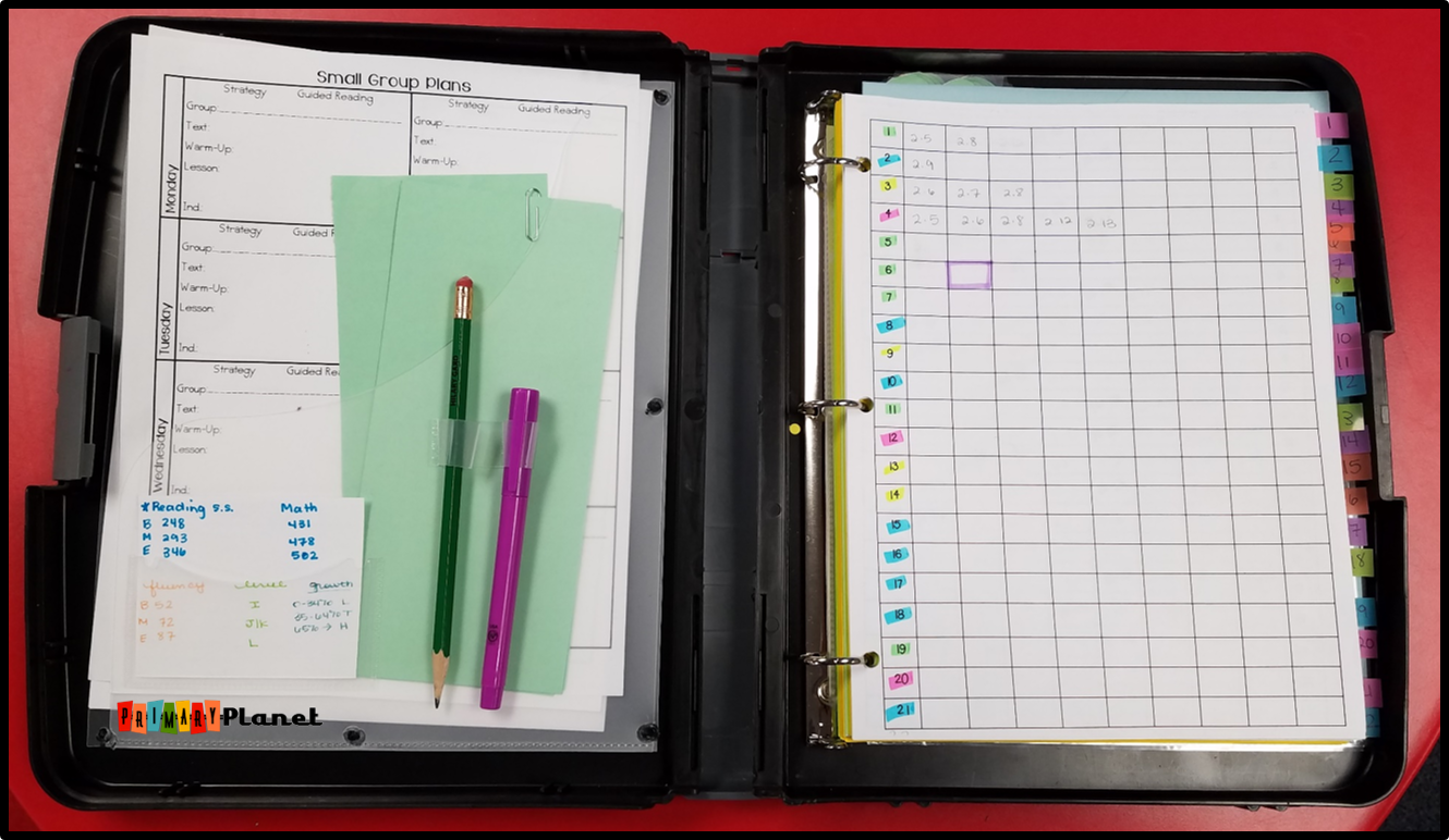Organizing for Reading and Writing Conferences | Primary Planet! Organizing for Reading and Writing Conferences | Primary Planet!
