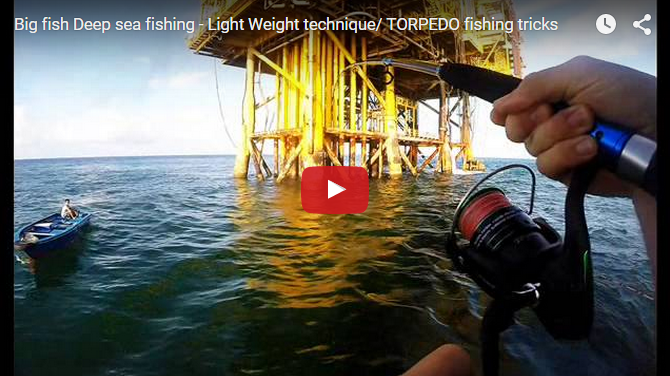 Amazing fishing videos: Big fish Deep sea fishing - Light Weight ...