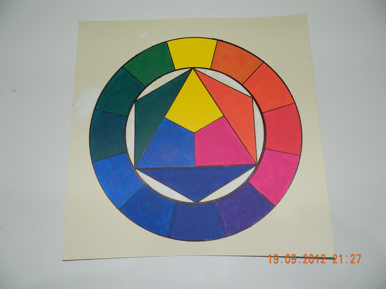 Fundamentos del Diseño 1: Círculo Cromático