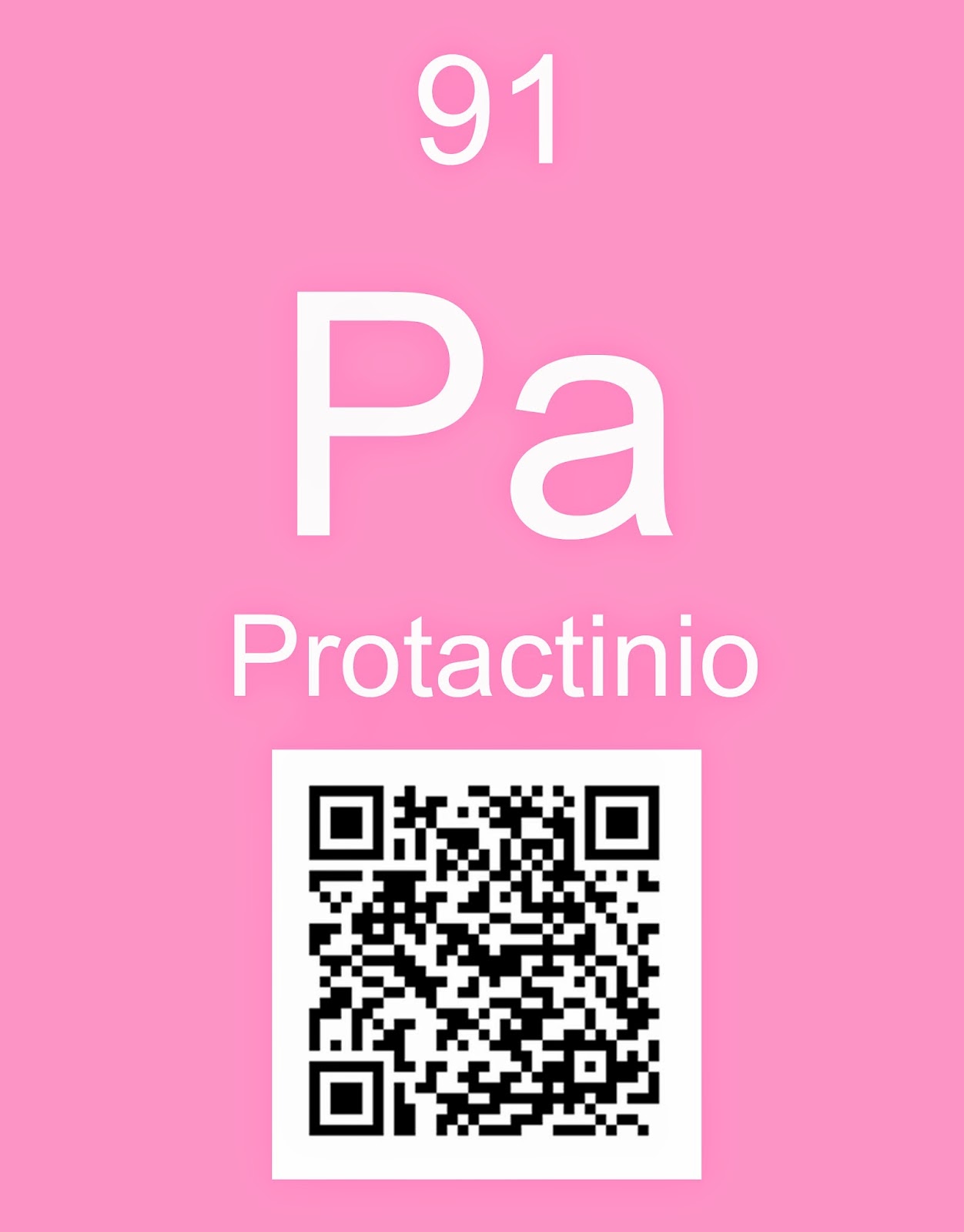 Tabla Periódica Colaborativa: 91. Protactinio