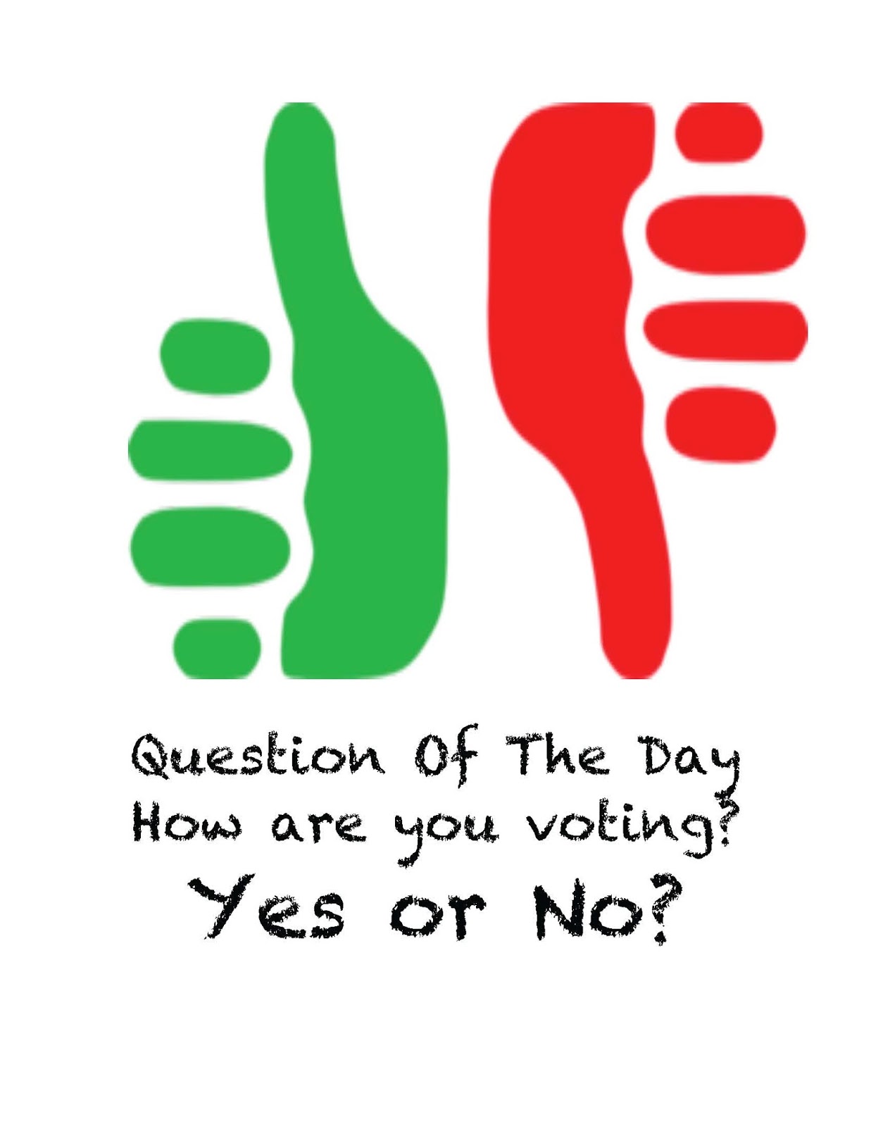 Question of the Day Poster - Classroom Freebies