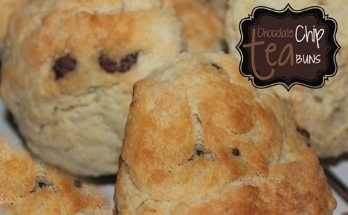 Recipe Rebels: CHOCOLATE CHIP TEA BUNS