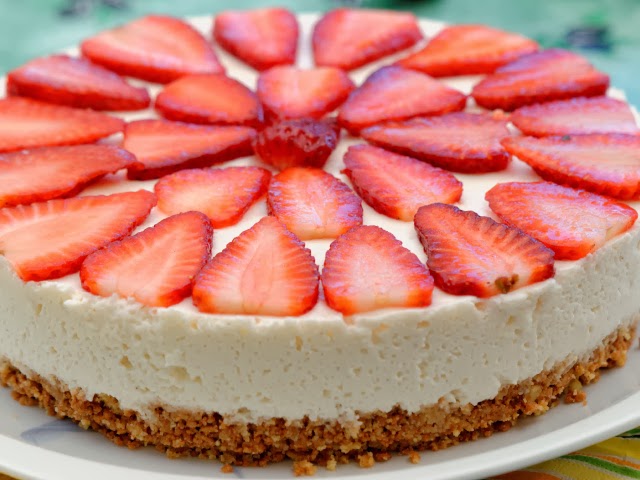 Cheesecake aux fraises
