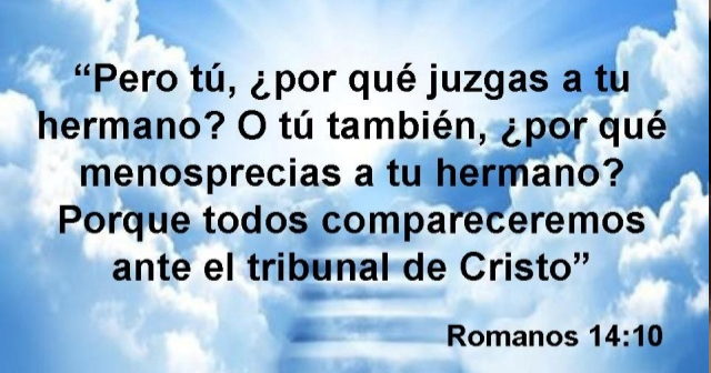 Romanos 14:10 - Versículos Bíblicos