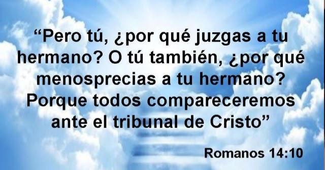 Romanos 14:10 - Versículos Bíblicos