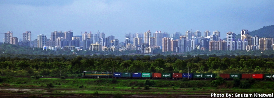 Thane - The Lake City: Diva Panvel Central Line Train Route, Thane Creek