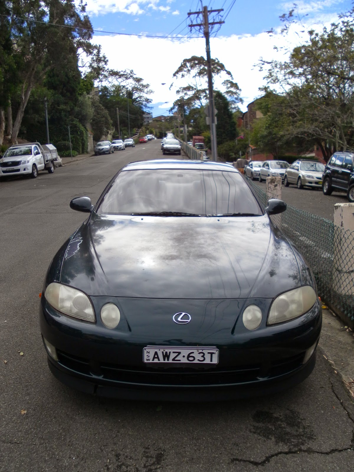 Aussie Old Parked Cars: 1991 Lexus SC 400 (Z30)