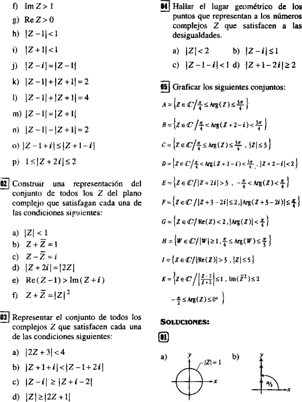 NÚMEROS COMPLEJOS EJERCICIOS Y PROBLEMAS RESUELTOS DE MATEMATICAS DE ...