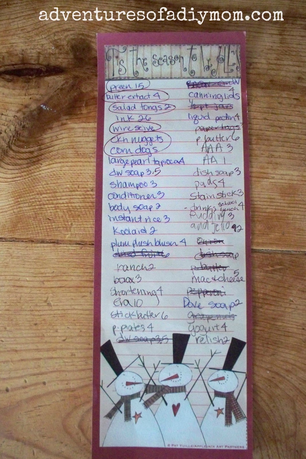 Tips on Running a Household: Well-Stocked Pantry - Adventures of a DIY Mom