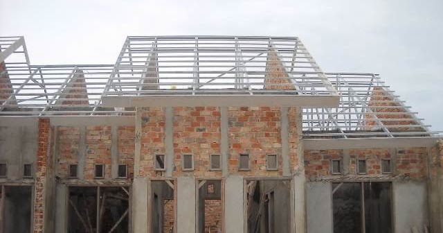 Menghitung Volume Rangka Atap Baja Ringan dan kebutuhan Material