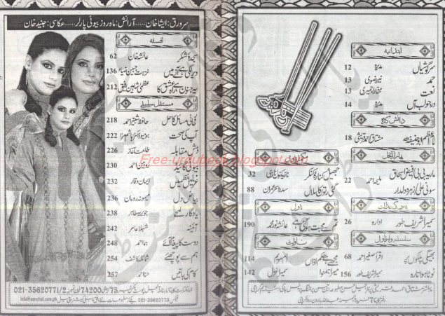 Aanchal Digest March 2013 | Free Urdu Books Downloading, Islamic Books ...