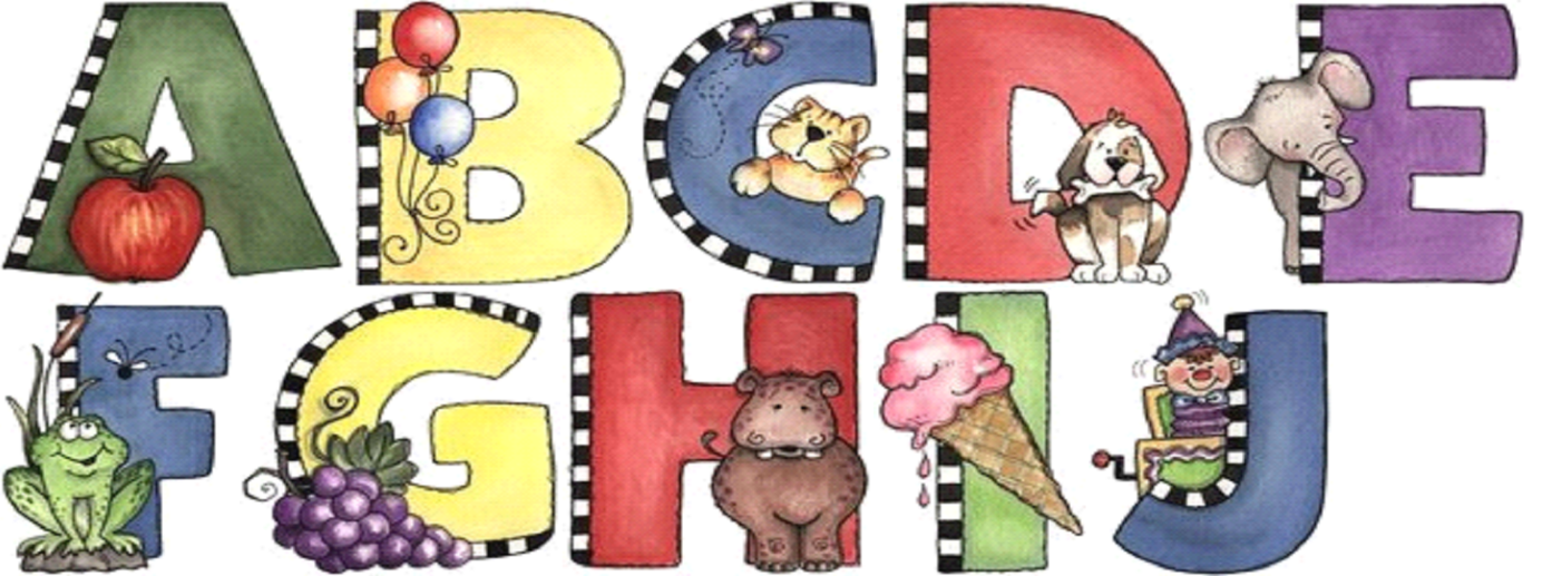 Fichas de Primaria: ABC colorido