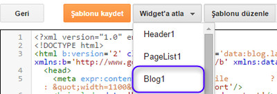 Blogger Şablon Blog-1 Kod Hatası Sorun ve Çözümü - Guney59 Paylaşım