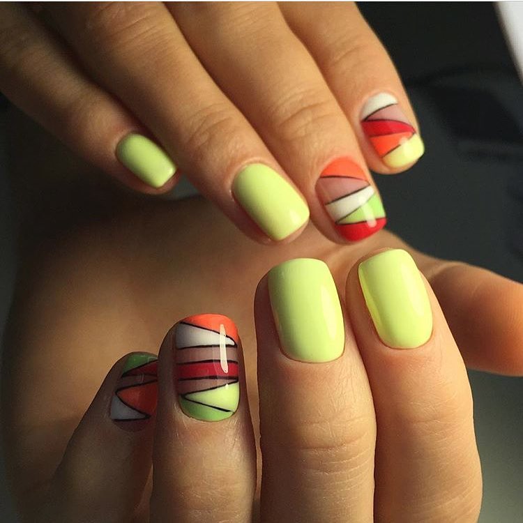 50 fascinating summer manicure ideas ~ Best Nail Art