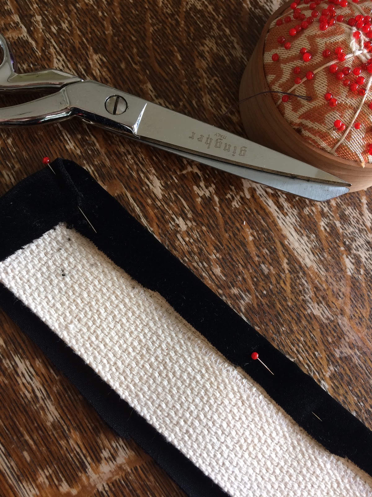 The Sewing Goatherd: I Gave Velvet Another Try