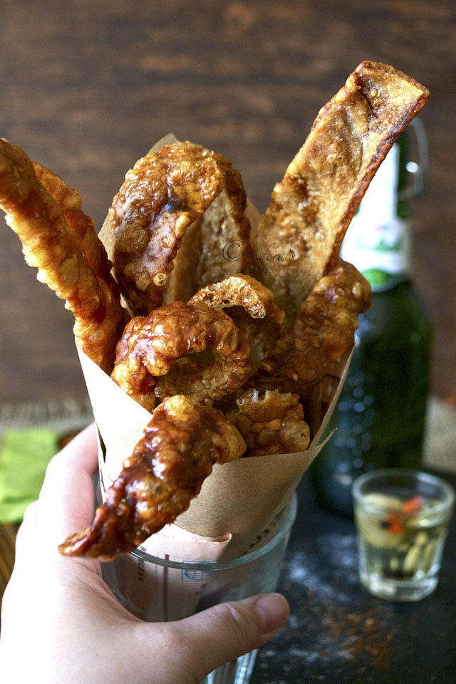 Adora's Box: OVEN FRIED CHICHARON