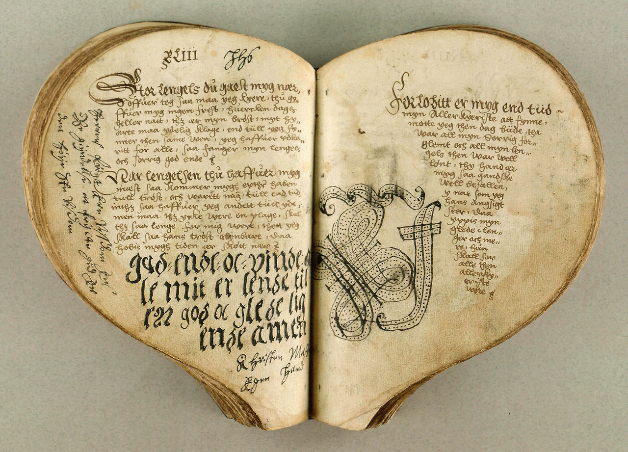 TYWKIWDBI ("Tai-Wiki-Widbee"): Heart-shaped medieval Books of Hours